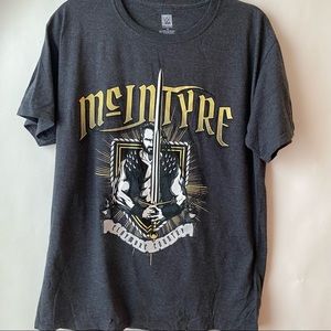WWE | Shirts | Mens Authentic Wrestling Drew Mcintyre Wrestler Tee T ...